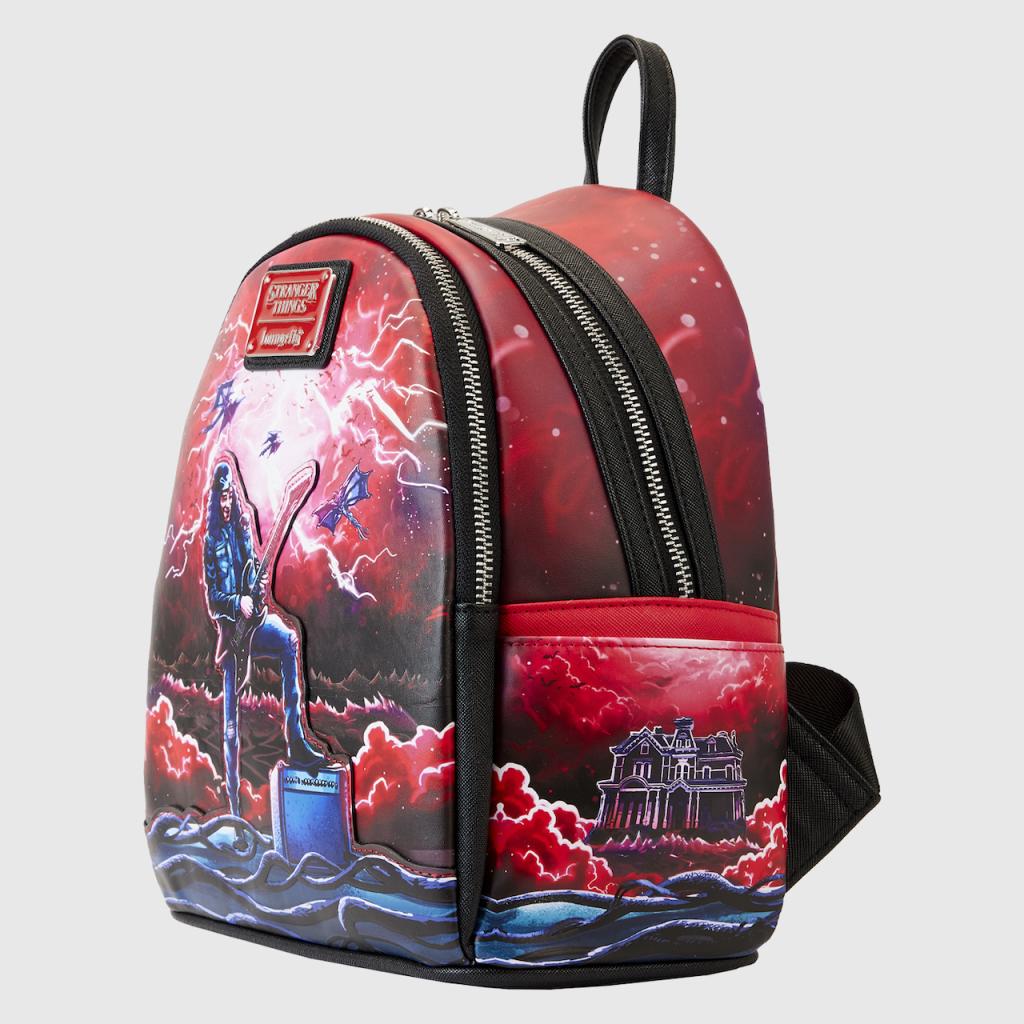 STRANGER THINGS - Eddie Tribute - Mini Backpack Loungefly : ShopForGeek ...