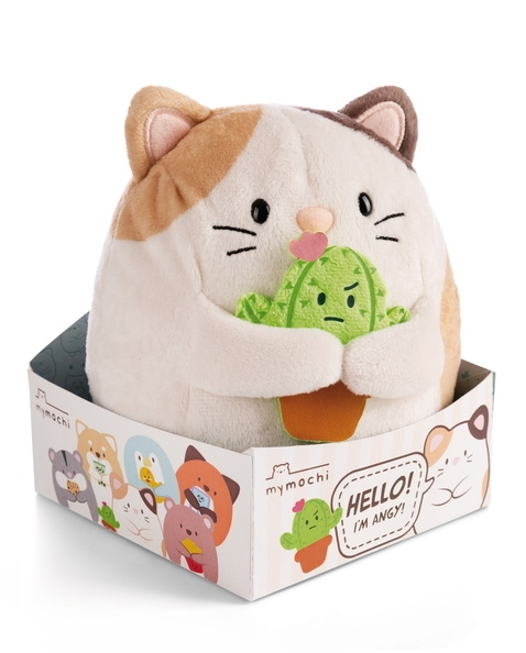 SUPER MOCHIE - Cat Angy with Cactus - Plush 16cm : ShopForGeek.com ...