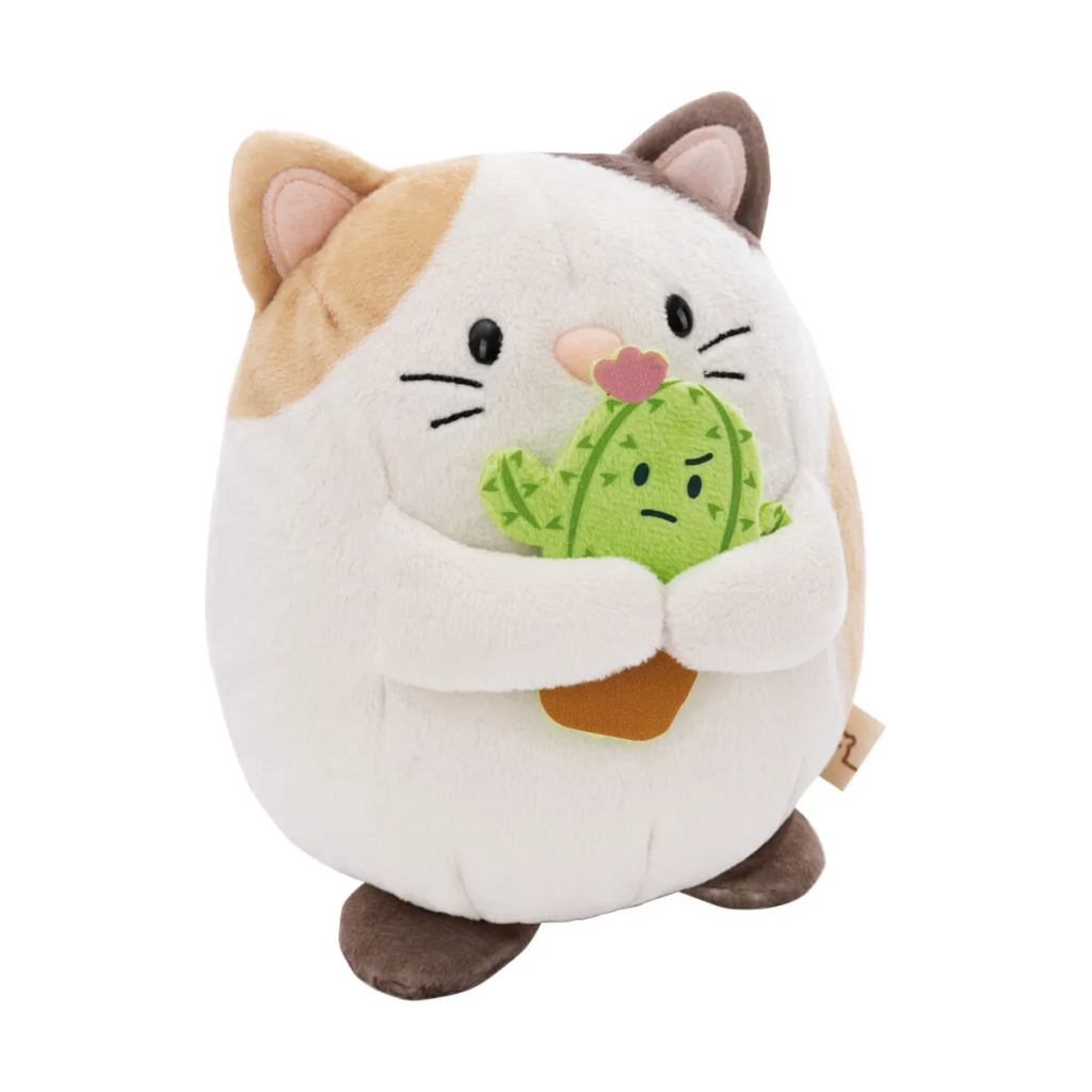 SUPER MOCHIE - Cat Angy with Cactus - Plush 16cm : ShopForGeek.com ...