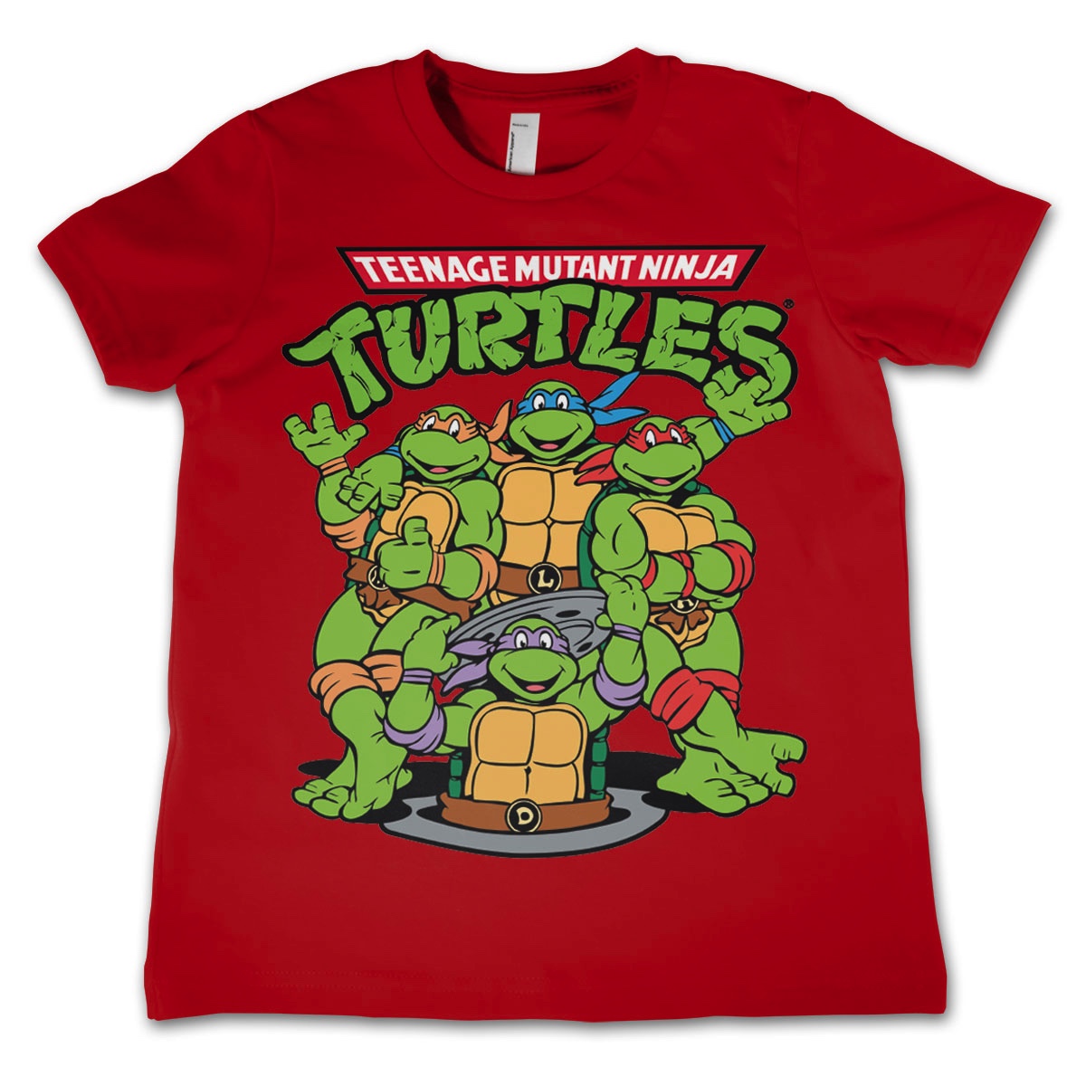 TMNT T Shirt KIDS TMNT Group Red 4 Years ShopForGeek T tmnt-t-shirt-kids-tmnt-group-red-4-years-shopforgeek-t