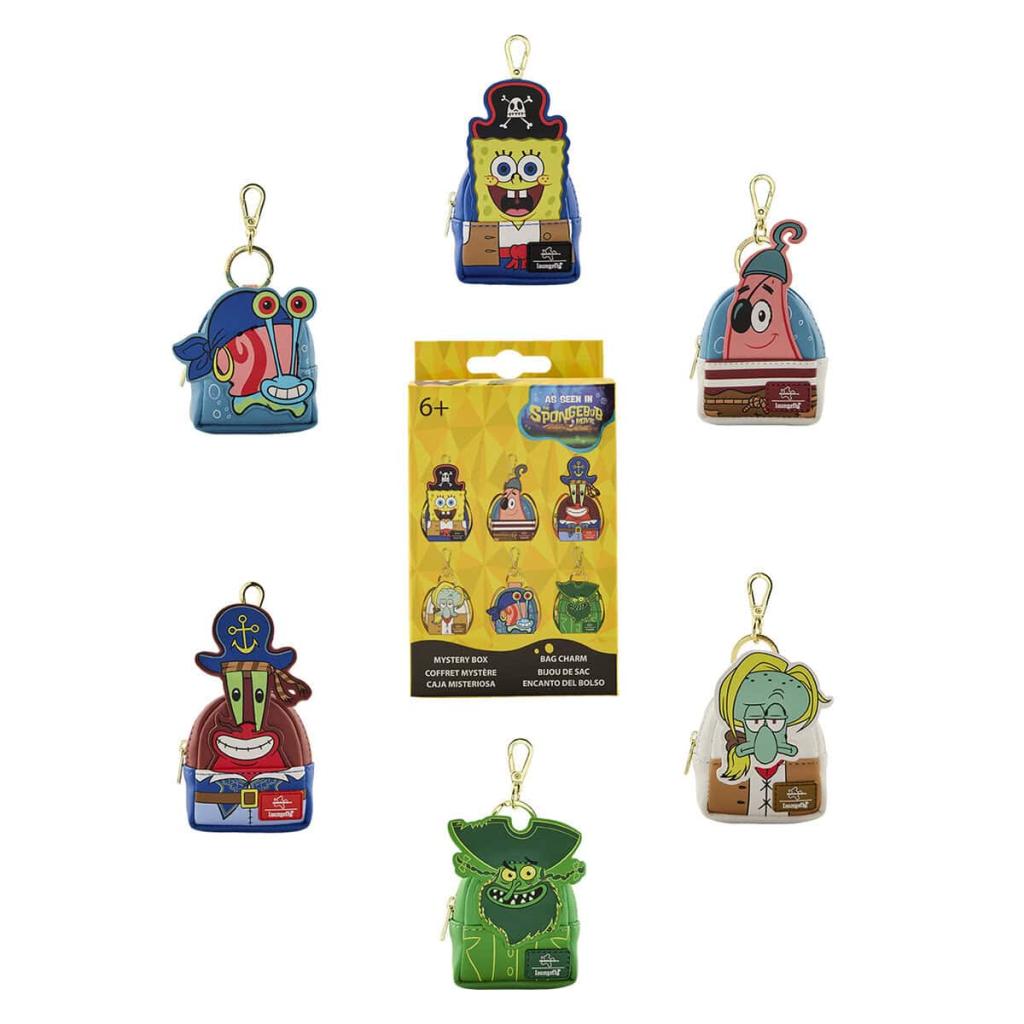 SPONGEBOB - Mini Backpack Bag Charm Loungefly Mystery Box : ShopForGeek ...