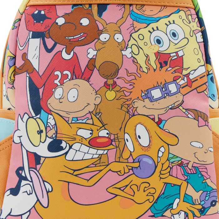 NICKELODEON - Nick 90s color block aop - Mini Backpack Loungefly ...