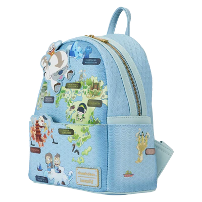AVATAR THE LAST AIRBENDER - Map - Mini Backpack LoungeFly : ShopForGeek ...