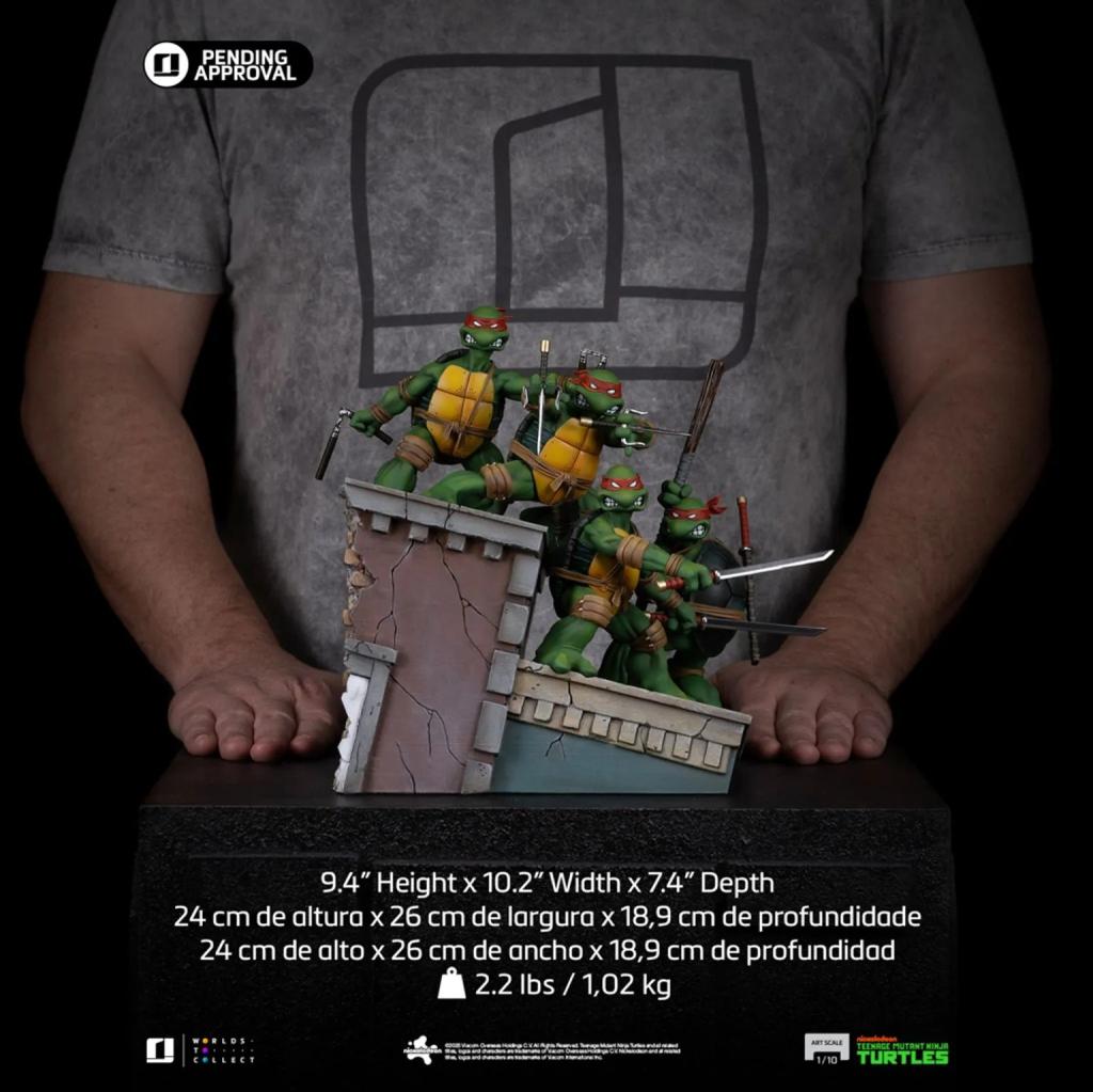 TMNT - TMNT 1St cover set - Statue Deluxe Art Scale 1/10 24cm ...