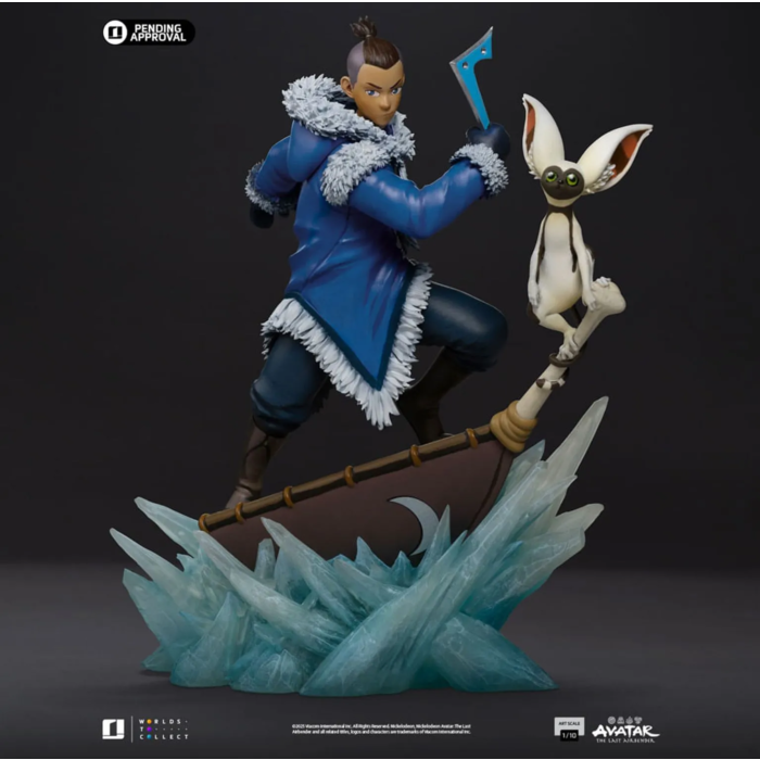 AVATAR DERNIER MAITRE DE L'AIR -Sokka -Statuette Art Scale 1/10 20.6cm ...