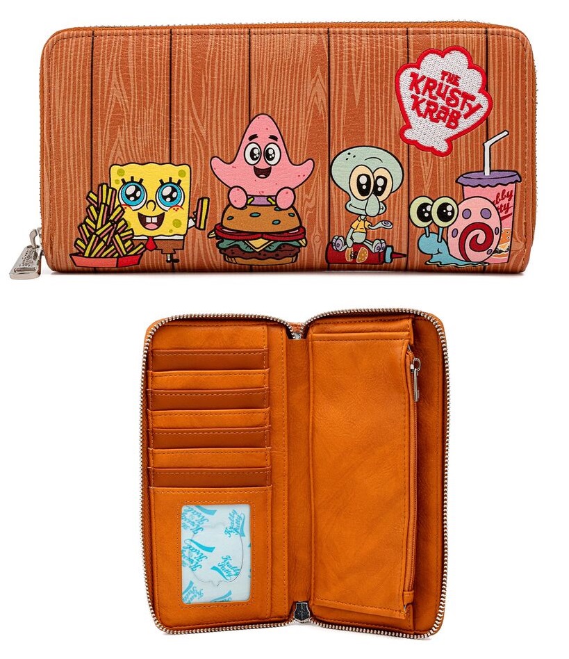 BOB L'EPONGE - Crab Gang - Portefeuille LoungeFly '20x10' : ShopForGeek ...