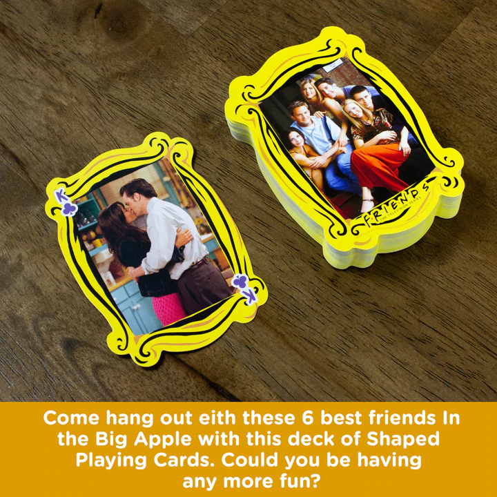 FRIENDS - TV Series Shaped Playing Cards : ShopForGeek.com: Card game ...