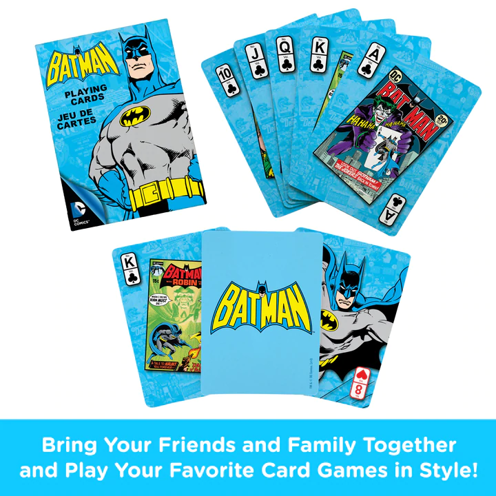 DC COMICS - Batman - Playing Cards : ShopForGeek.com: Card game ...