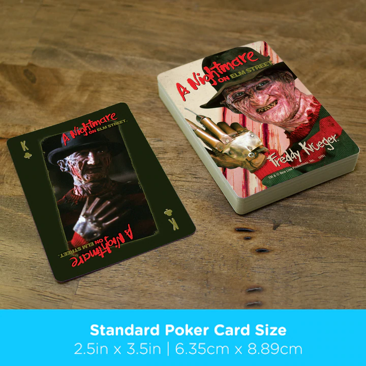 HORROR - Nightmare on Elm Street - Playing Cards : ShopForGeek.com ...