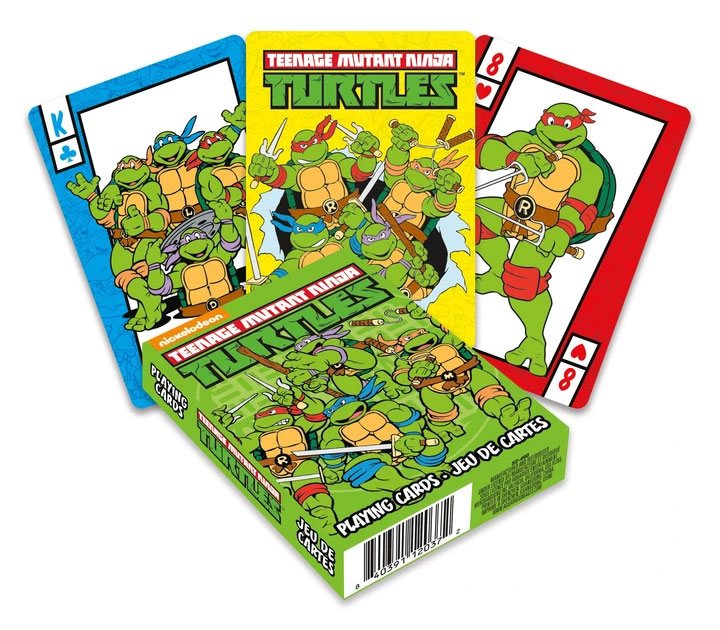 TMNT - Playing Cards : ShopForGeek.com: Card game Aquarius TMNT