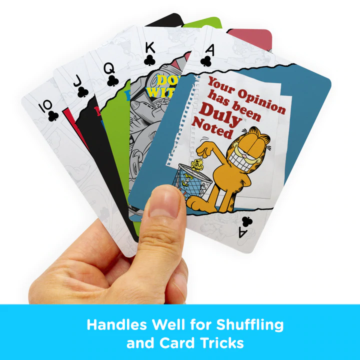 GARFIELD - Playing Cards : ShopForGeek.com: Card game Aquarius Garfield