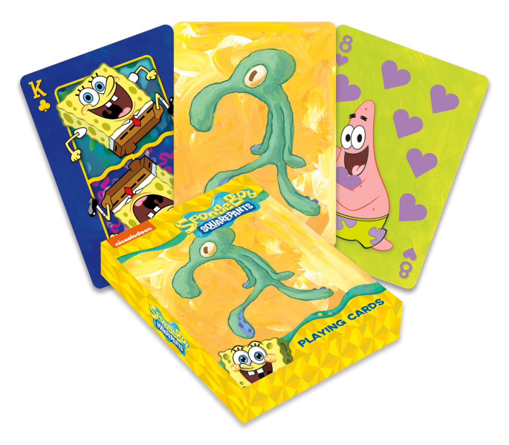 SPONGEBOB - Bold and Brash - Playing Cards : ShopForGeek.com: Card game ...