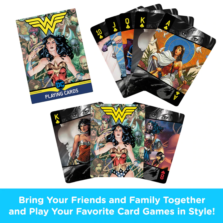 DC COMICS - Wonder Woman - Playing Cards : ShopForGeek.com: Card game ...