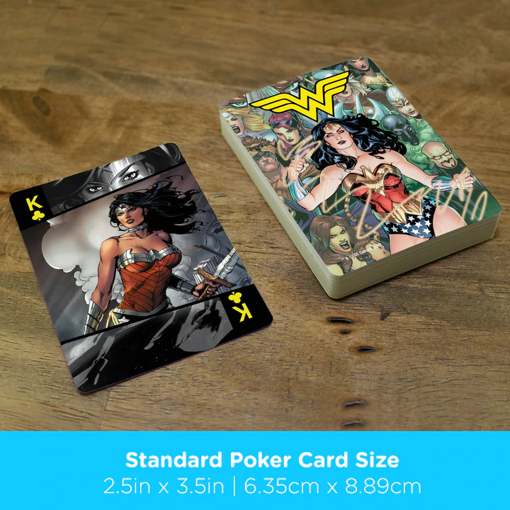DC COMICS - Wonder Woman - Playing Cards : ShopForGeek.com: Card game ...