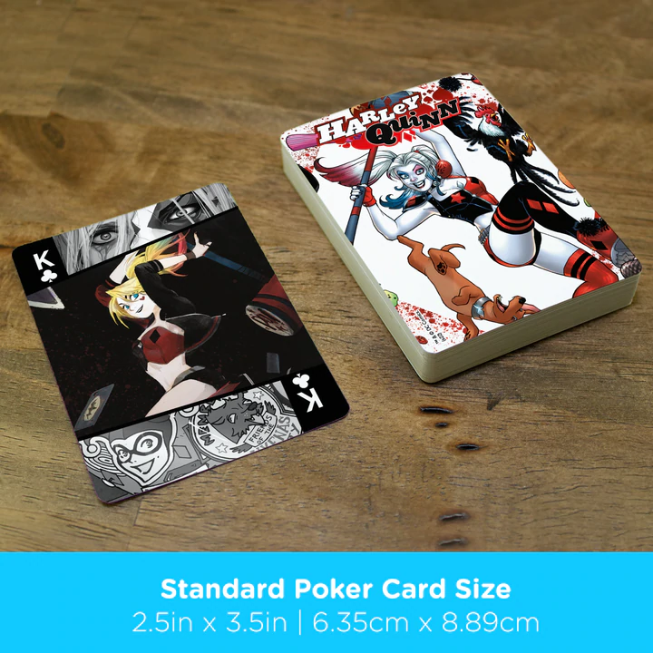 DC COMICS - Harley Quinn - Playing Cards : ShopForGeek.com: Card game ...