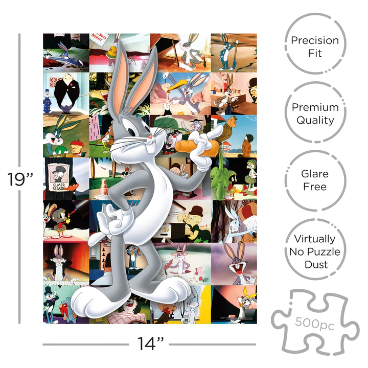 LOONEY TUNES - Bugs Bunny - Puzzle 500P '35x48cm' : ShopForGeek.com ...