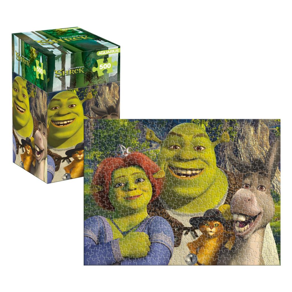 SHREK - Family - Puzzle 500P : ShopForGeek.com: Puzzle Aquarius Shrek
