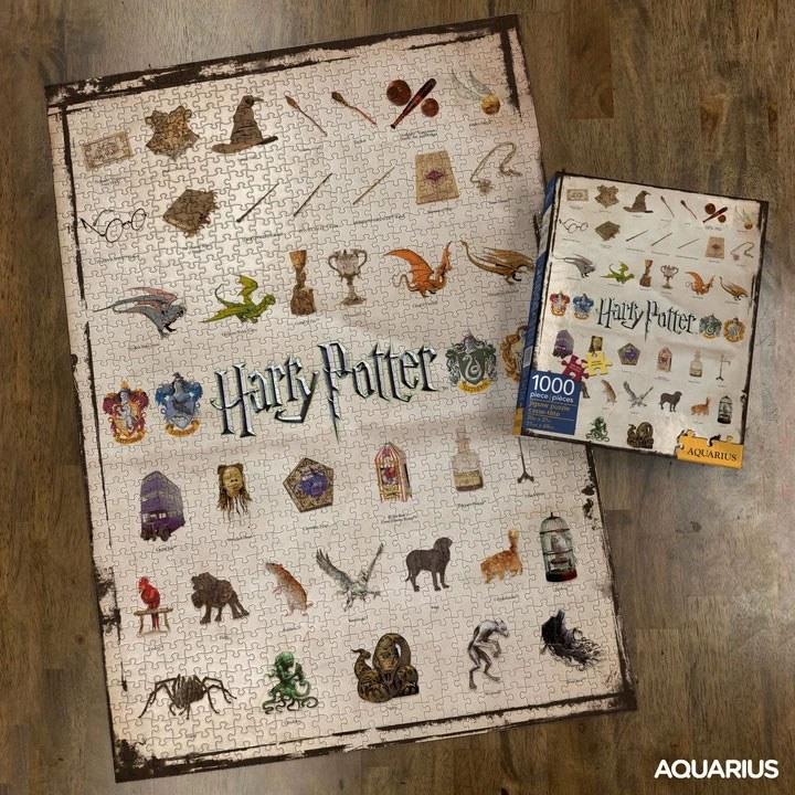 HARRY POTTER - Icons - Puzzle 1000P : ShopForGeek.com: Puzzle Aquarius ...
