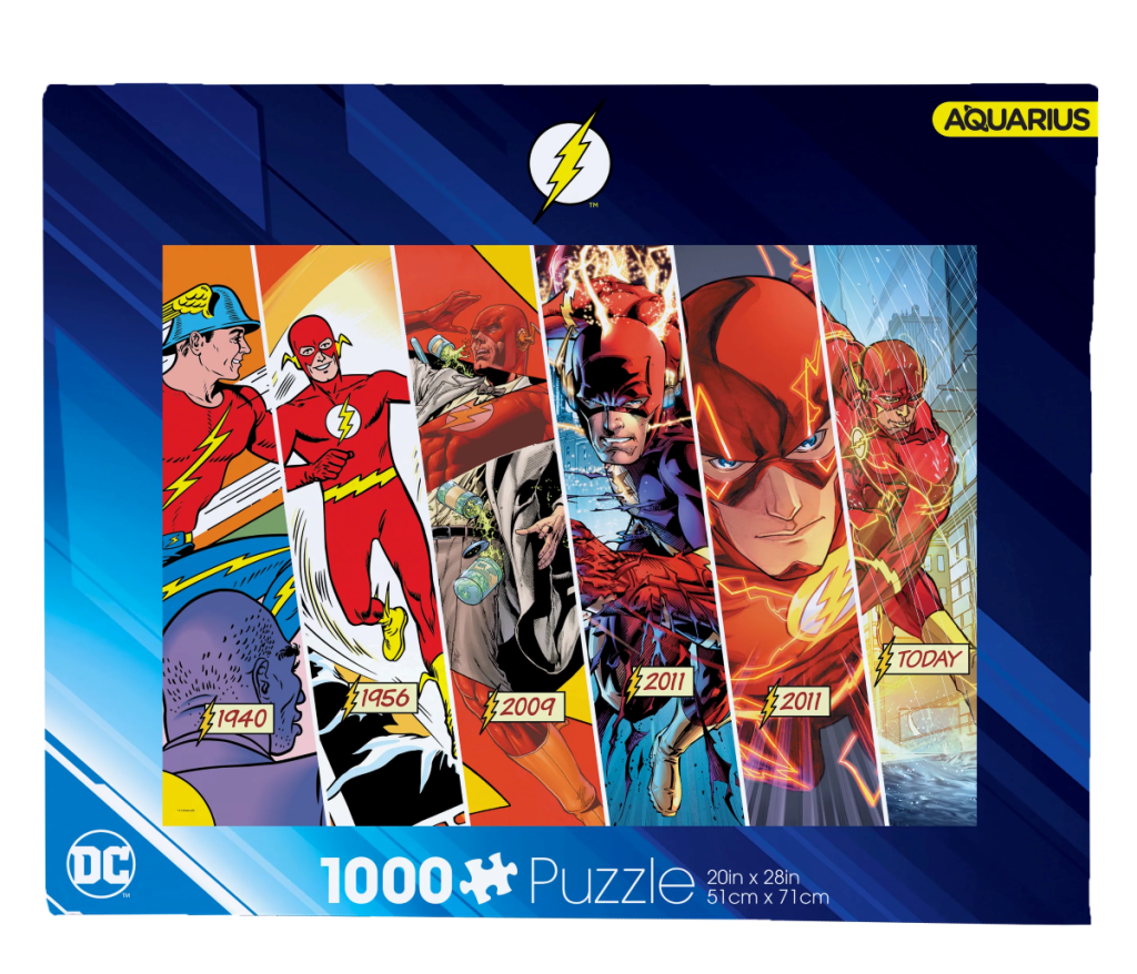 THE FLASH - Timeline - Puzzle 1000P : ShopForGeek.com: Puzzle Aquarius ...