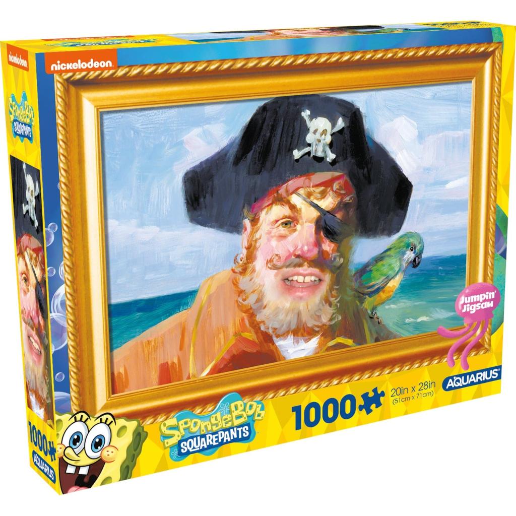 SPONGEBOB SQUAREPANTS - Painty the Pirate - Puzzle 1000P : ShopForGeek ...