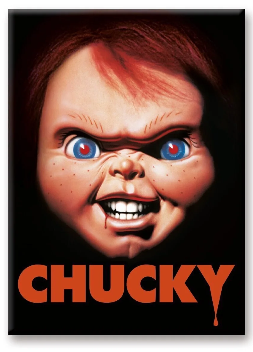 CHUCKY - Face - Magnet 6.3x8.9cm : ShopForGeek.com: Magnet Aquarius Horror