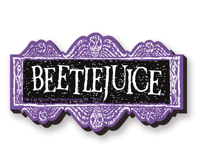 BEETLEJUICE - Logo - Gros aimant : ShopForGeek.com: Magnet Aquarius Horreur