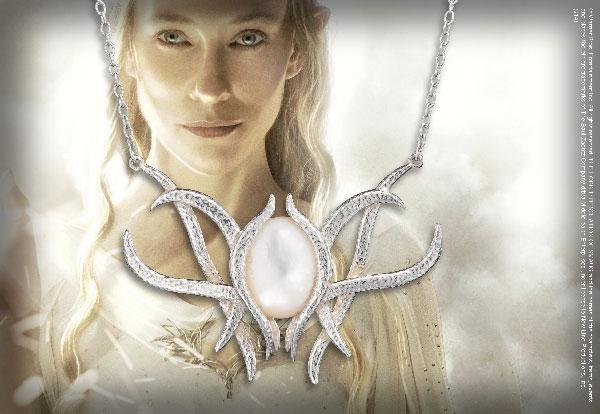 THE HOBBIT - Galadriel Brooch Pendant - Sterling Silver : ShopForGeek ...