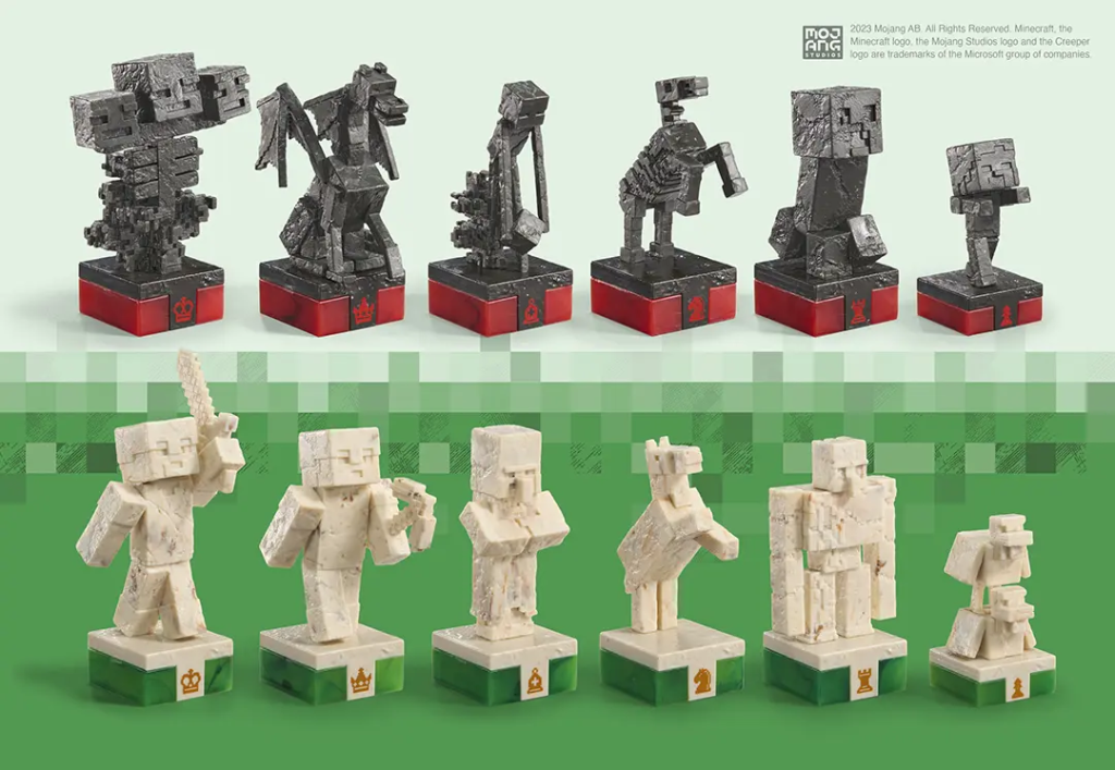 MINECRAFT - Héros de la surface VS Monstres - Jeu D'échecs ...