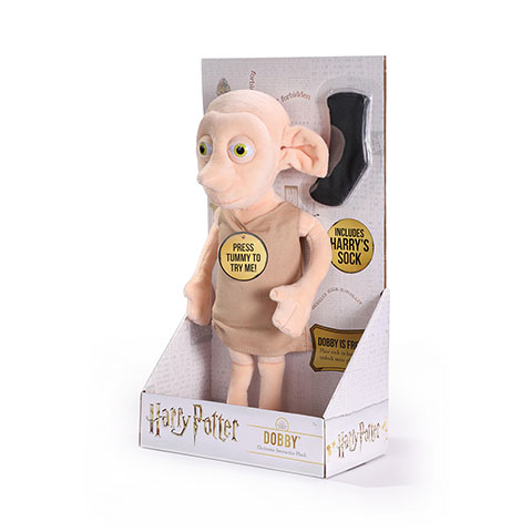 HARRY POTTER - Dobby - Talking Plush Toy : ShopForGeek.com: Plush Noble ...