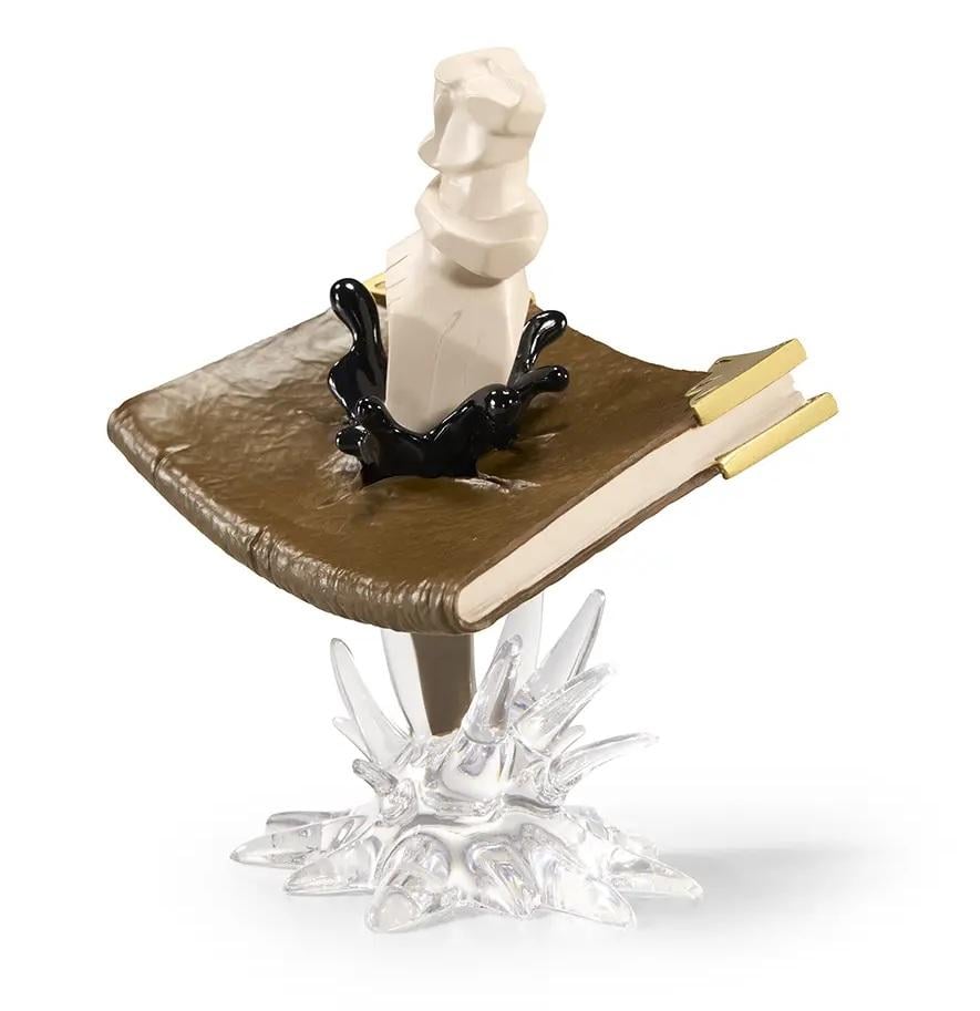 HARRY POTTER-Tom Riddle Journal & Basilisk teeth -Statue Prop-Ups 14cm ...