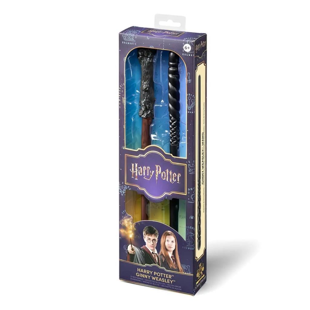 HARRY POTTER - 2 Baguettes PVC - Harry Potter & Ginny Weasley ...