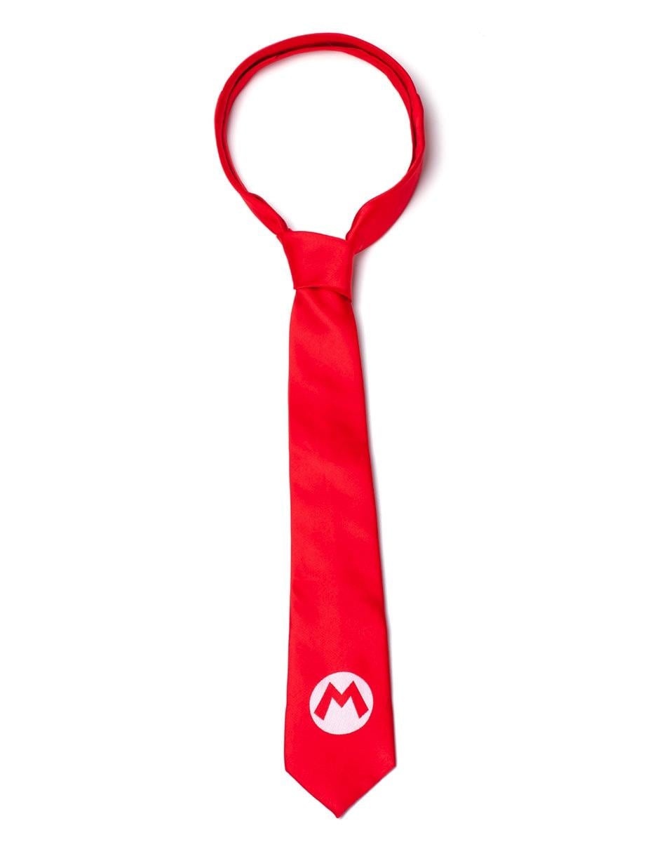NINTENDO - Super Mario Badge Necktie : ShopForGeek.com: ties Difuzed ...