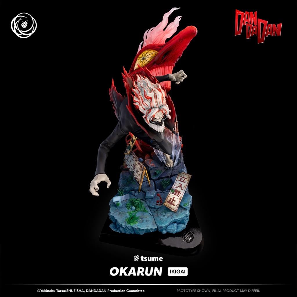 DANDADAN - Okarun Transformed - Statue Résine 1/6 By Tsume - 41cm ...
