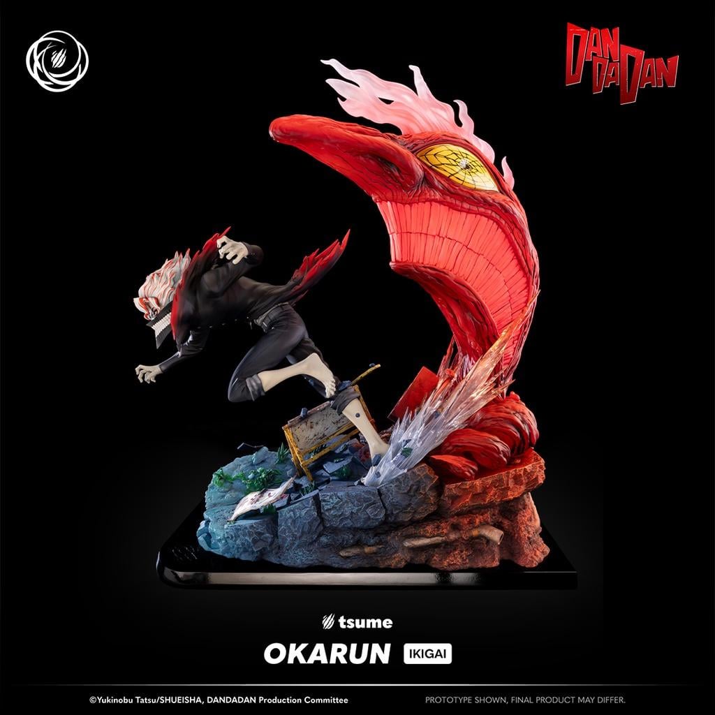 DANDADAN - Okarun Transformed - Statue Résine 1/6 By Tsume - 41cm ...