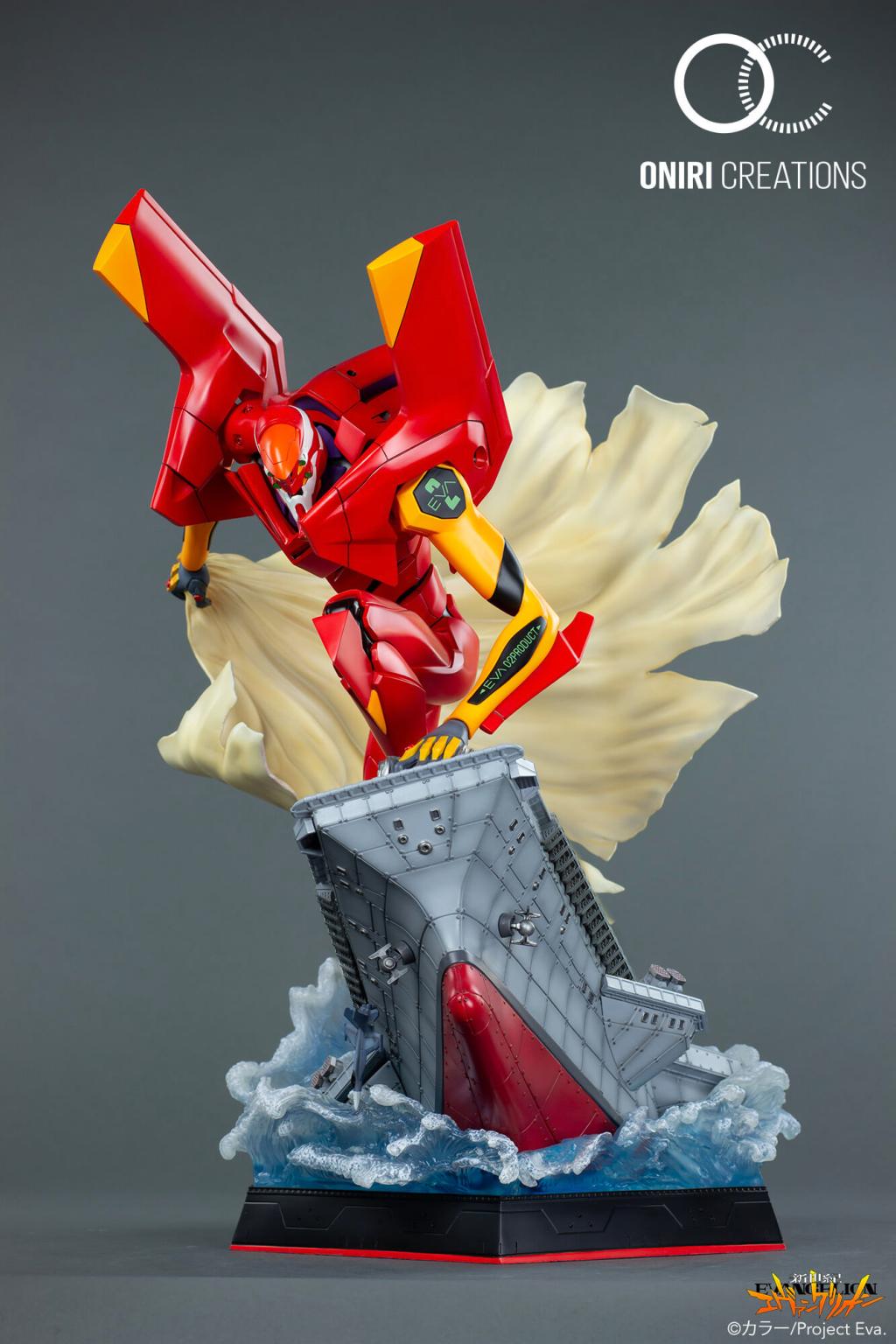EVANGELION - EVA-02 "First Appearance" - Statue 50cm : ShopForGeek.com ...