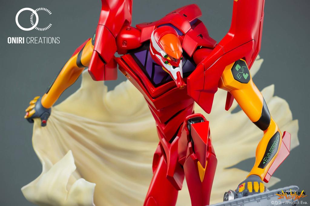 EVANGELION - EVA-02 "First Appearance" - Statue 50cm : ShopForGeek.com ...