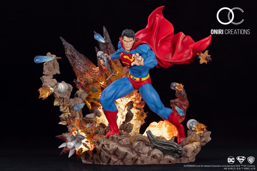 DC - Superman "For Tomorrow" - Statue 35cm : ShopForGeek.com: Figurines Oniri Creations DC Comics