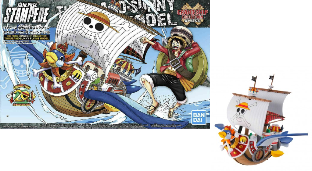 ONE PIECE - Model Kit - Ship - Thousand Sunny Flying : ShopForGeek.com ...