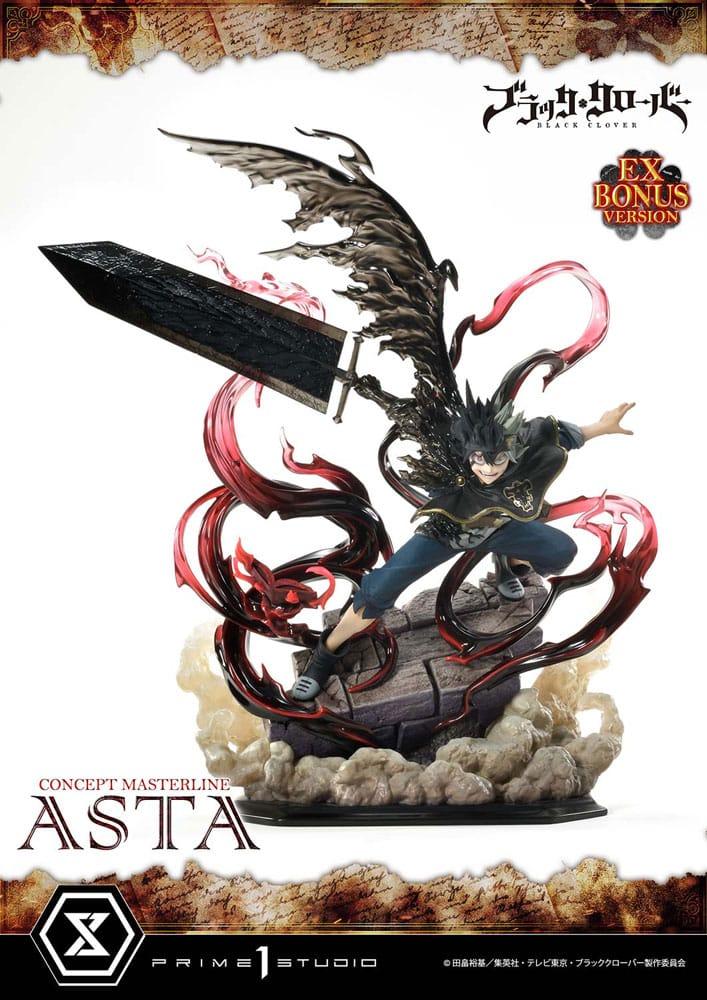 BLACK CLOVER - Asta "Exclusive Bonus" - Statue Masterline Series 50cm ...
