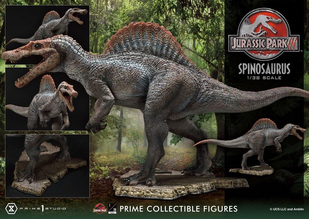 JURASSIC PARK III - Spinosaurus - Statue '24x23x54cm' : ShopForGeek.com ...