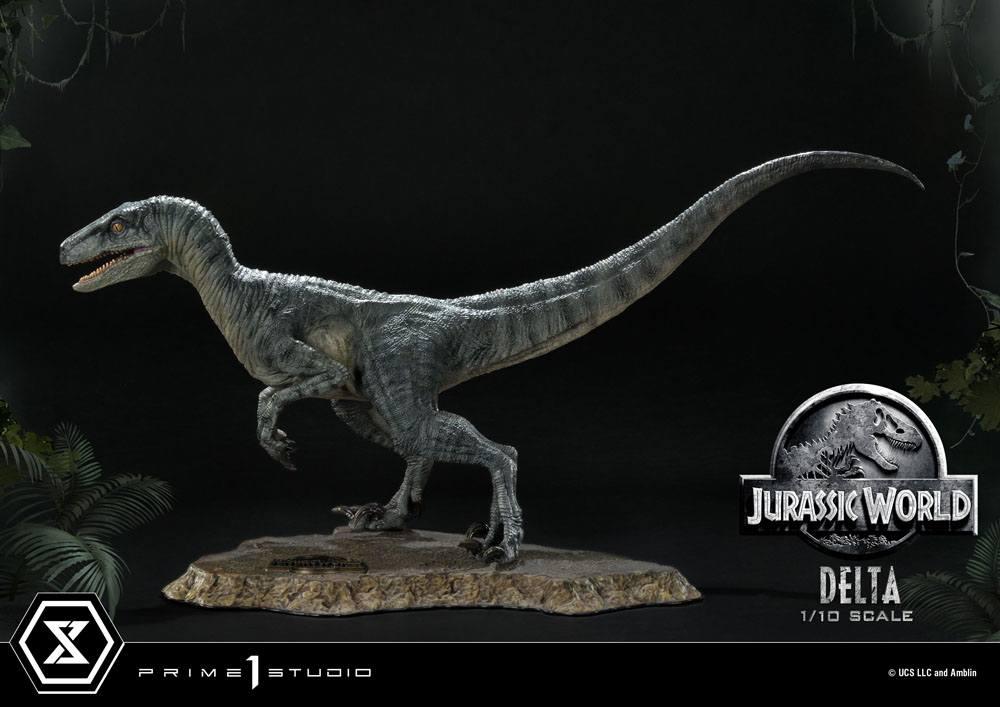 JURASSIC WORLD - Delta - Statue 17cm : ShopForGeek.com: Figurines Prime ...