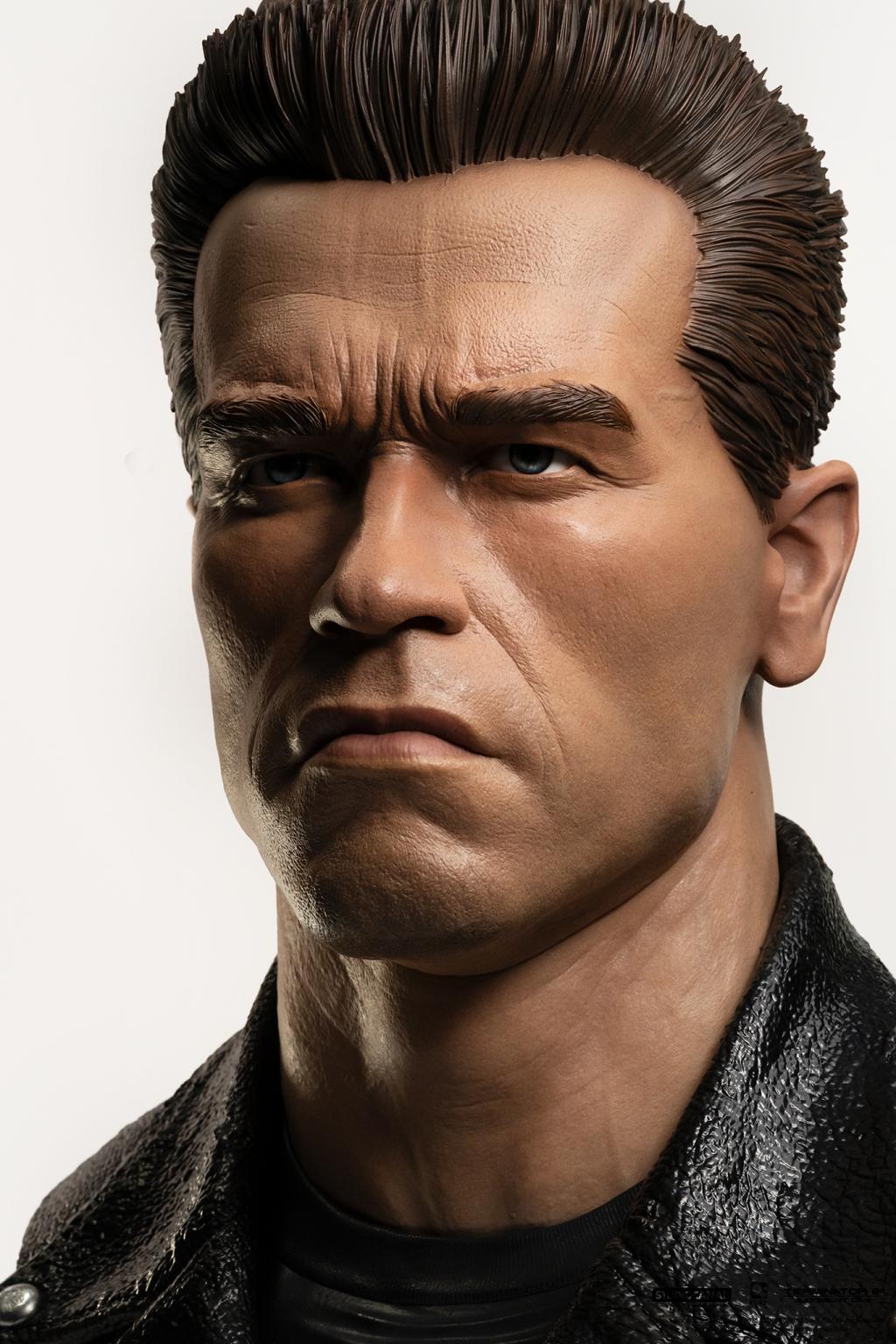 TERMINATOR 2 - T-800 Model 101 - Scale Art Mask 1/1 47cm : ShopForGeek ...
