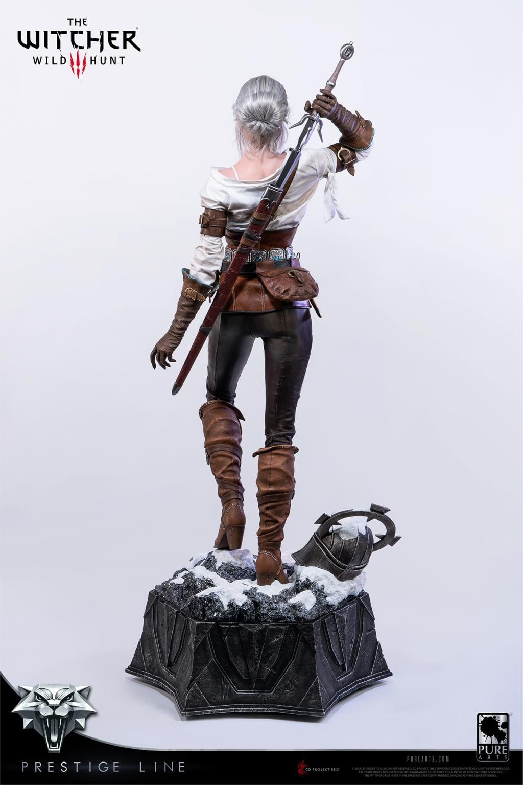 THE WITCHER 3 - Ciri of Cintra - Statue Prestige Line 1/2 111cm ...