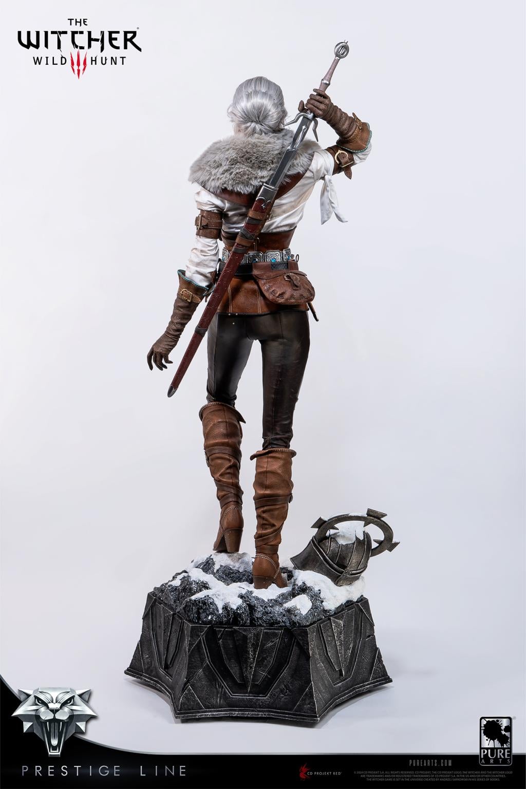 THE WITCHER 3 - Ciri of Cintra - Statue Prestige Line 1/2 111cm ...