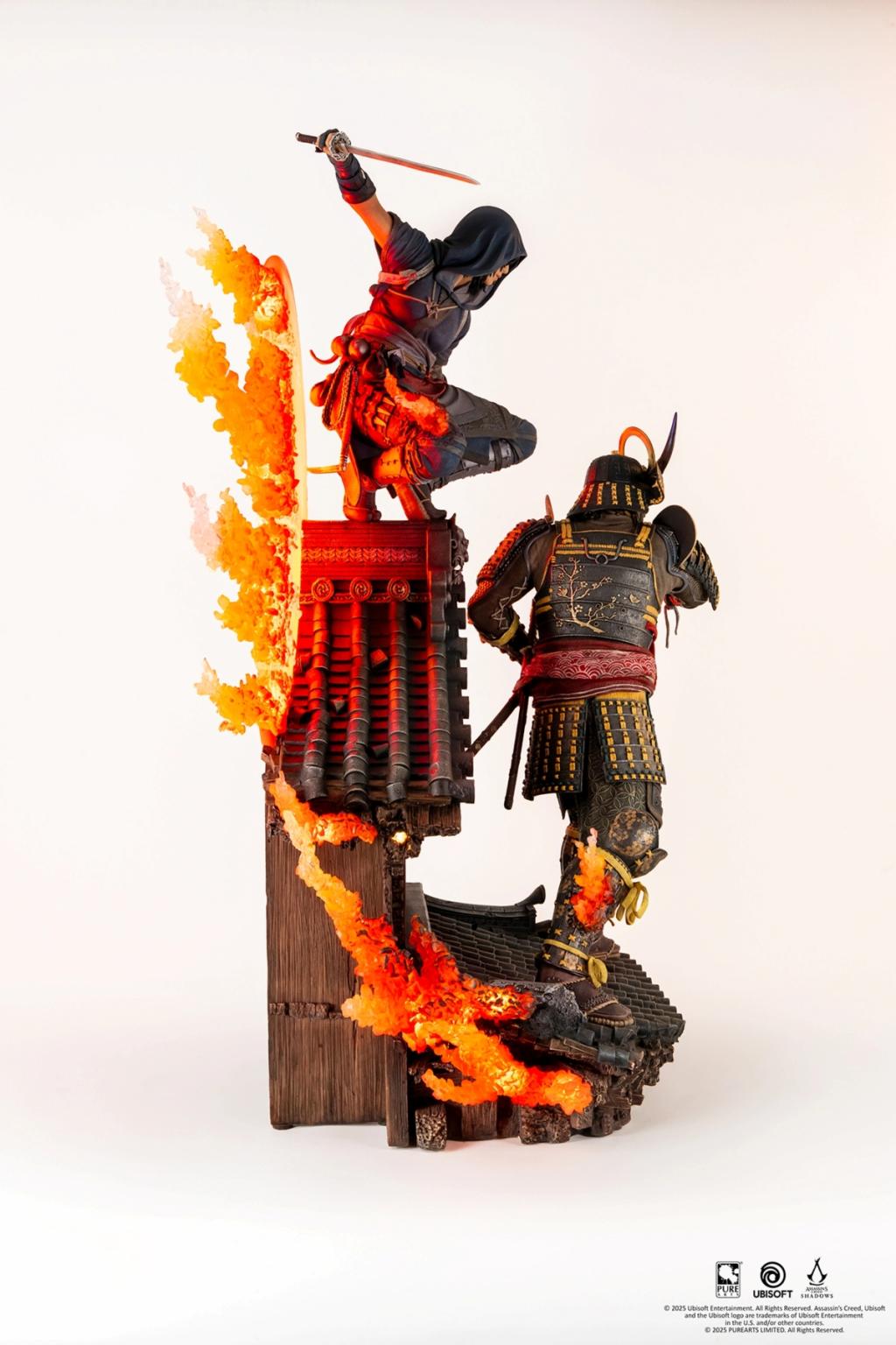 ASSASSIN'S CREED SHADOWS - Naoe & Yasuke - Statue Animus 1/4 79cm ...