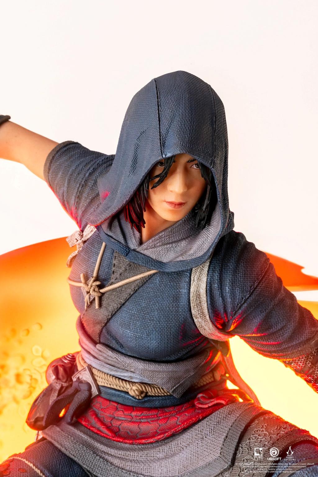 ASSASSIN'S CREED SHADOWS - Naoe & Yasuke - Statue Animus 1/4 79cm ...