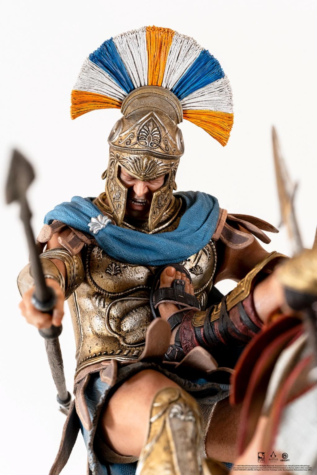 ASSASSIN'S CREED - Alexios "Spartan Kick" -Statue Diorama 1/6 40cm ...