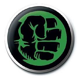 MARVEL - Hulk Icon - Button Badge 25mm : ShopForGeek.com: Insignia ...