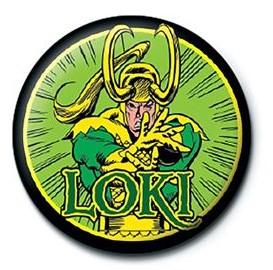 MARVEL - Loki - Button Badge 25mm : ShopForGeek.com: Badges Pyramid Marvel