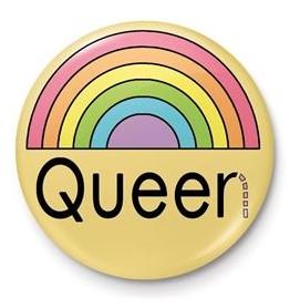 DIVERS - The Peach Fuzz "Queer Queen" - Button Badge 25mm : ShopForGeek ...
